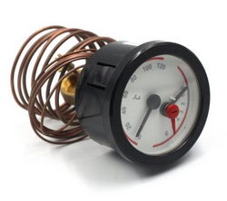Thermomanometer 0-6 bar 0-120 °C for gas boiler Baxi/Westen 9950480 ...