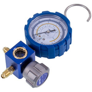 Manometric manifold 1-valve VALUE VMG -1-S-L Type 2 (R410 R407 R22 R13 ...
