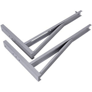 Brackets K2 (2 pcs. P-profile, gray) 330x500mm for installing an air c ...