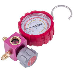 Manometric manifold 1-valve VALUE VMG-1-S-H (R32 R22 R410a) – Useful&Rare