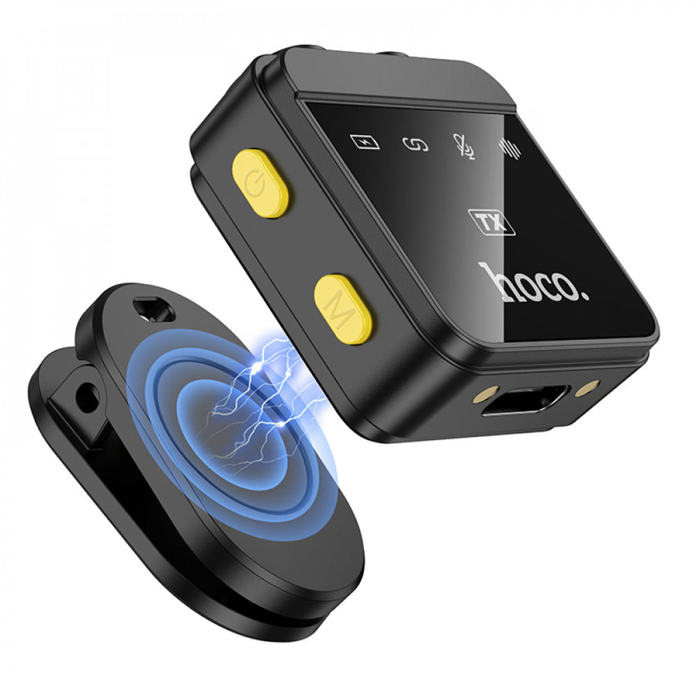 Wireless Digital Microphone — Hoco L17 Dual-mic (iP/Type-C) – Dostavka