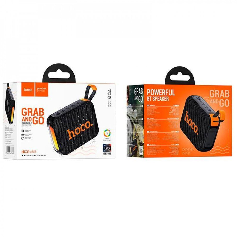 Bluetooth Speaker — Hoco HC31 — Black – Dostavka