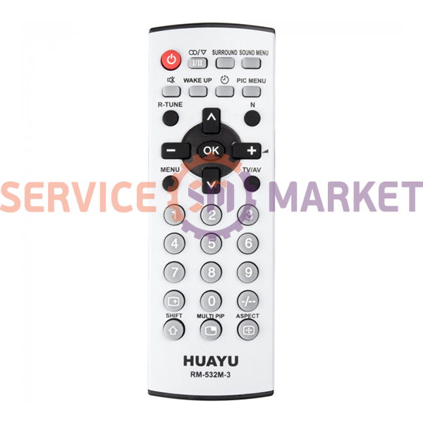 Remote control for TV RM-532M (2 codes) universal HUAYU – Dostavka