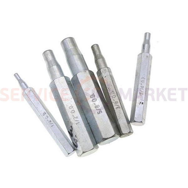 Set of impact type pipe expanders CT-193 (5 pcs.) Pipe D = 1/4" 5/16 ...
