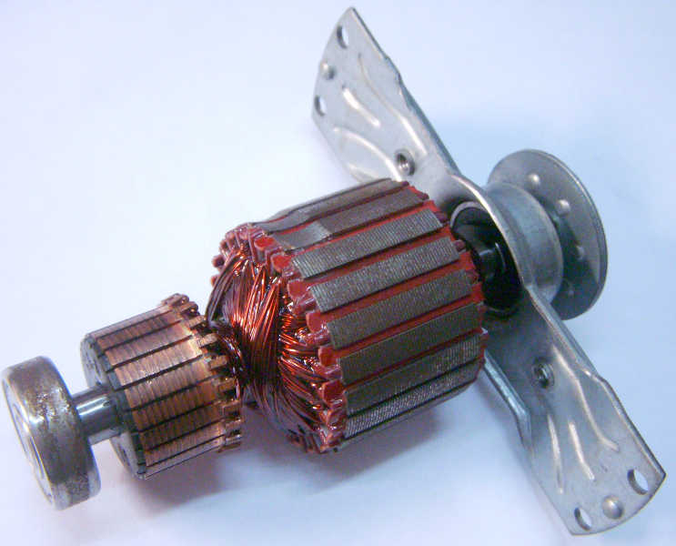 Anchor 108 mm in electric motor of Samsung vacuum cleaner – Dostavka