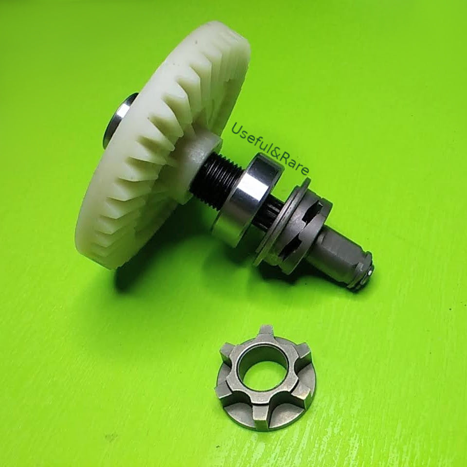 Electric chain saw Gear unit L95 d86 t43 6201-608 with coupling halves ...