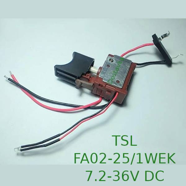 Hitachi, Parkside screwdriver manual operation trigger switch FA8-16/1 ...