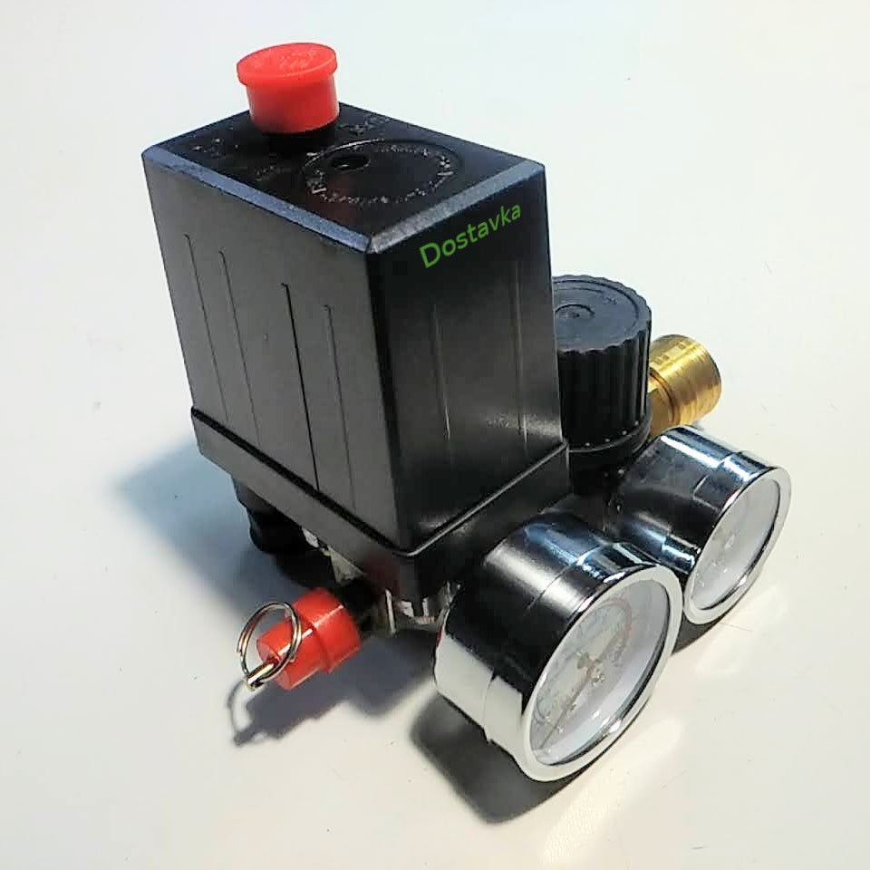 Air compressor single-phase control unit 3 output with quick connector ...