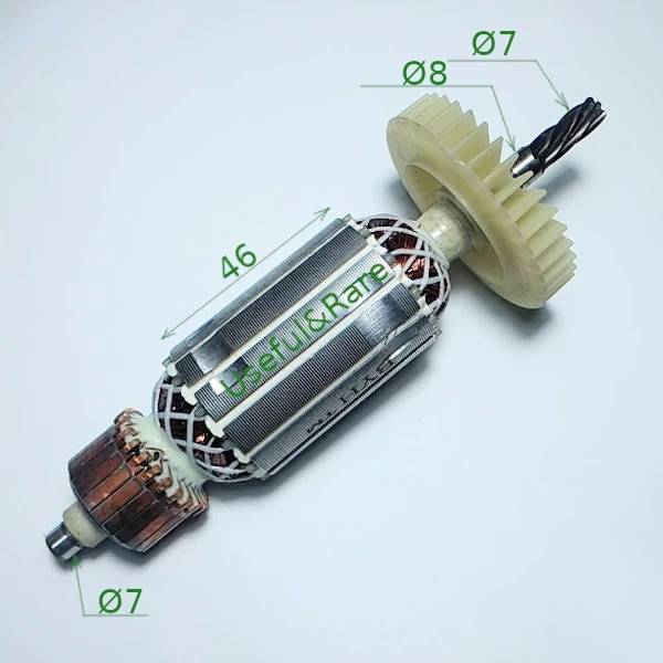 Jigsaw motor armature L122-154 d25*35 t6 – Dostavka